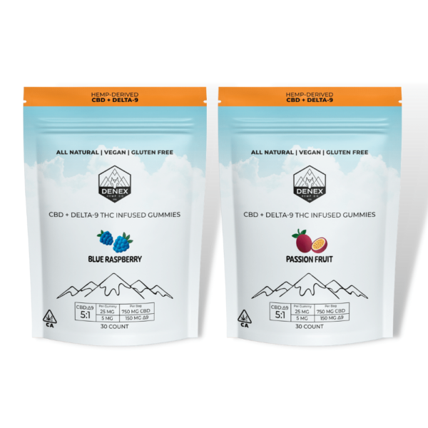 DELTA-9 THC + CBD Gummies - DENEX Hemp Co.